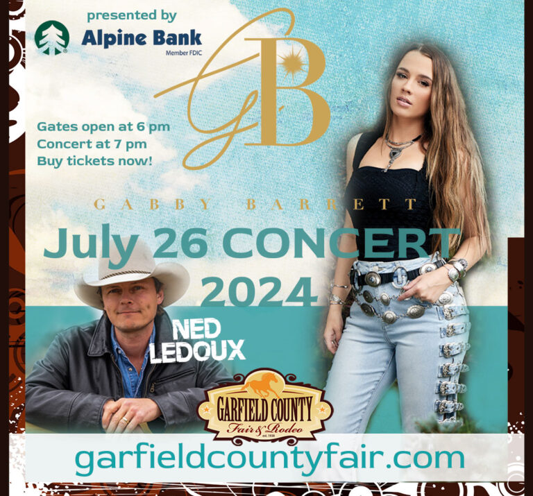 Garfield County Fair July 19-28, 2024